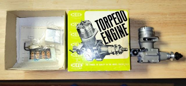 RARE K&B MODEL Engine .40 R/C Torpedo Rear Intake Engine $100.00 - PicClick