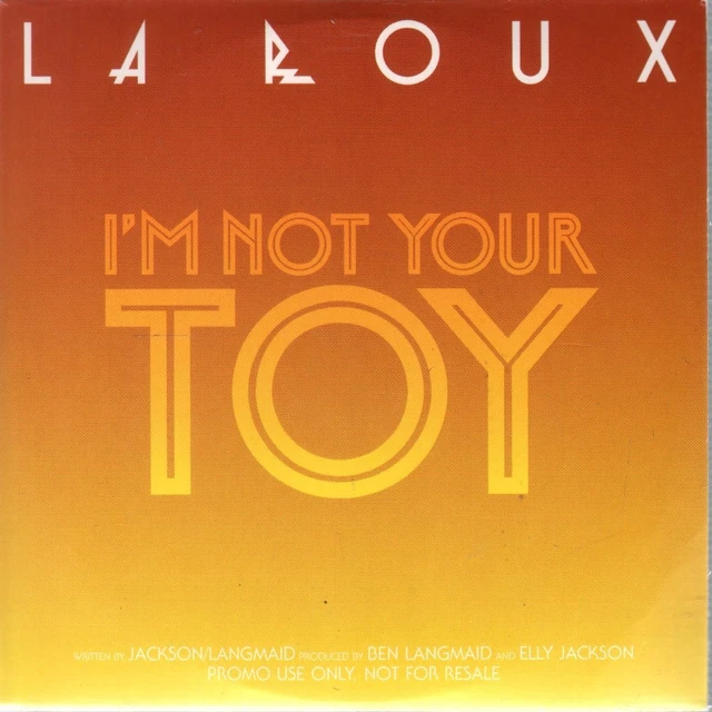 LA ROUX I'M Not Your Toy CD Europe Polydor 2009 promo in card sleeve ...