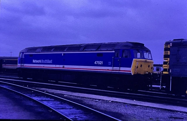 CLASS 47 Train 35mm Colour Slide 47521 - See Note £2.99 - PicClick UK