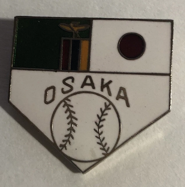VINTAGE JAPANESE 1970 World's Fair Logo Osaka Expo Japan Medal Pin ...