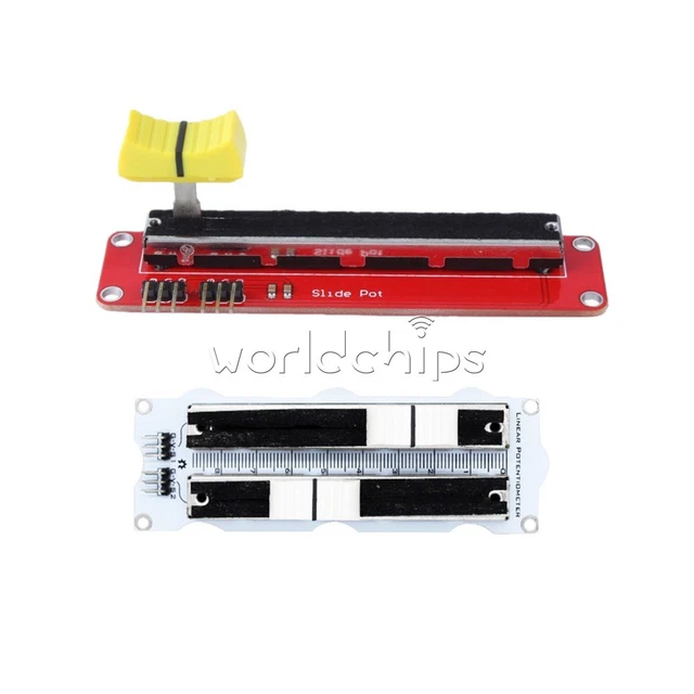 10K LINEAR SLIDE Potentiometer Module Arduino Electronic Block Double ...