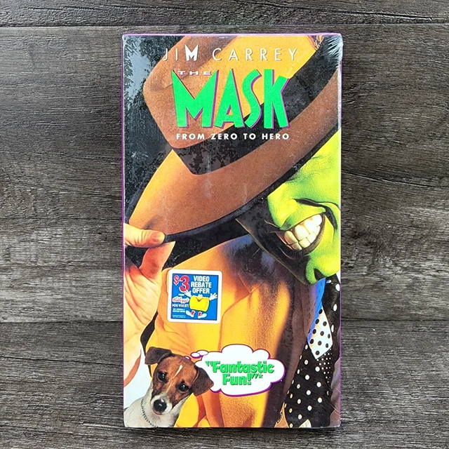 THE MASK VHS New Sealed MCA Home Video Canada Watermarks 90s Jim Carrey ...