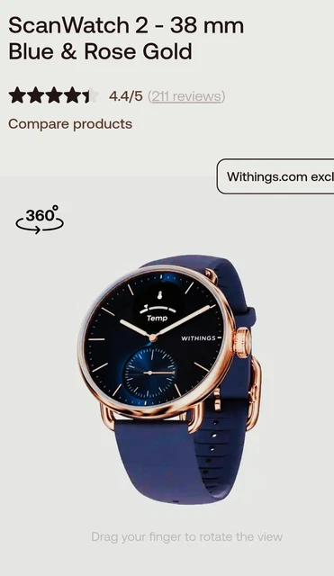 BRAND NEW WITHINGS ScanWatch 2 / Health Monitoring - 20% discounted ...