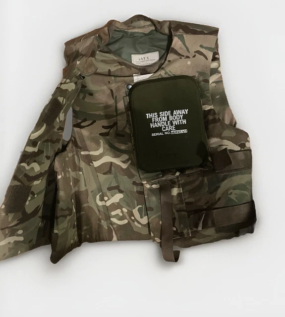 BRITISH ARMY ECBA Soft Filler And Ceramic Plate £125.52 - PicClick UK