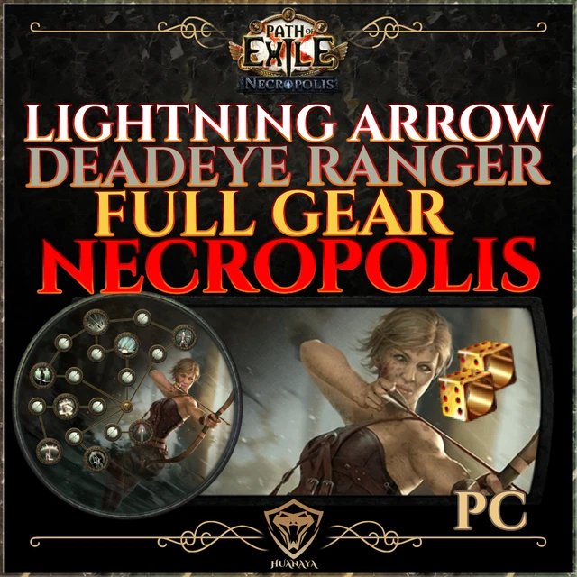 PATH OF EXILE 🔥 Lightning Arrow 🔥 Full Build Mf Magic Find 🔥 Necropolis ... PATH OF EXILE 🔥 Lightning Arrow 🔥 Full Build Mf Magic Find 🔥 Necropolis ...