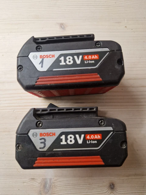 BOSCH PROFESSIONAL AKKU GBA 18v 4Ah EUR 34,31 - PicClick DE