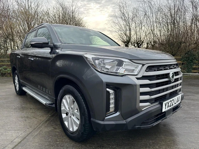 2022 SSANGYONG MUSSO 2.2D Rebel Auto 4WD Euro 6 4dr PICK UP Diesel ...