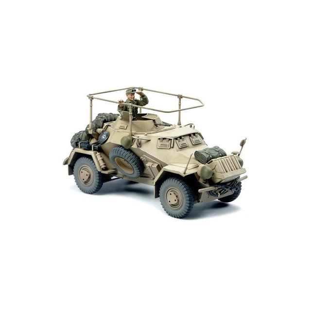 TAMIYA 35268 MAQUETTE Militaire German Armored Car Sd.kfz.223 W/Photo ...