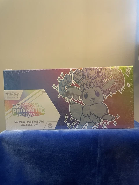 POKÉMON PRISMATIC EVOLUTIONS Super Premium Collection New & Sealed ...