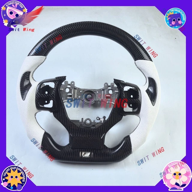 CARBON FIBER STEERING Wheel for Lexus ISF IS200/250/300/350 2014-2023 ...