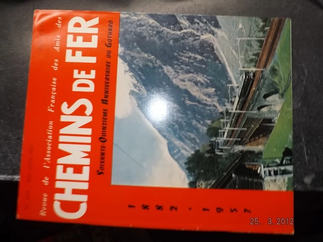 GC REVUE AFAC n°204 Poste Aiguillage / 75e Ann Gothard / Trans Europ ...