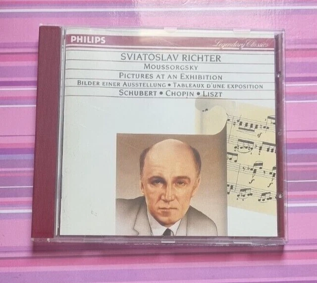 SVIATOSLAV RICHTER : Moussorgsky, Schubert, Chopin, Liszt EUR 7,00 - PicClick IT