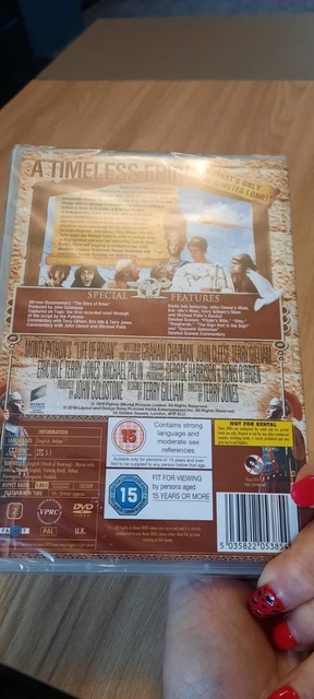 SEALED MONTY PYTHON'S Life Of Brian The Immaculate Edition 2 Disc DVD ...