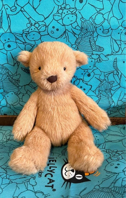JELLYCAT SMALL BENJAMIN Bear Soft Toy Teddy Bear Brown £90.00 - PicClick UK