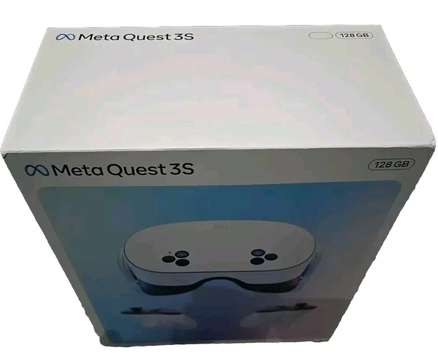 META QUEST 3S 128GB All-In-One Mixed Reality Headset - BRAND NEW SEALED £271.11 - PicClick UK