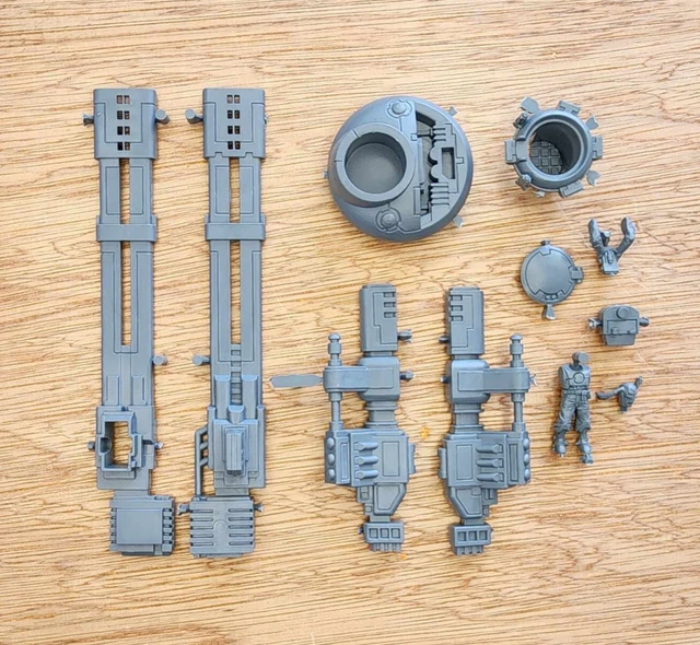HAMMERHEAD GUNSHIP TURRET Railgun And Ion Cannon Bits Tau Warhammer 40k ...