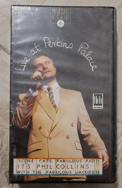 PHIL COLLINS: LIVE At Perkins Palace (VHS Video Tape) *NEW & SEALED ...