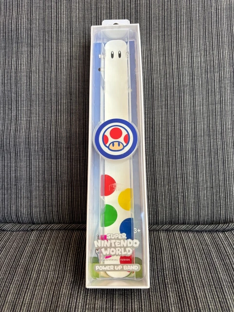 SUPER NINTENDO WORLD TOAD Power Up Band Universal Studios Japan USJ EUR ...