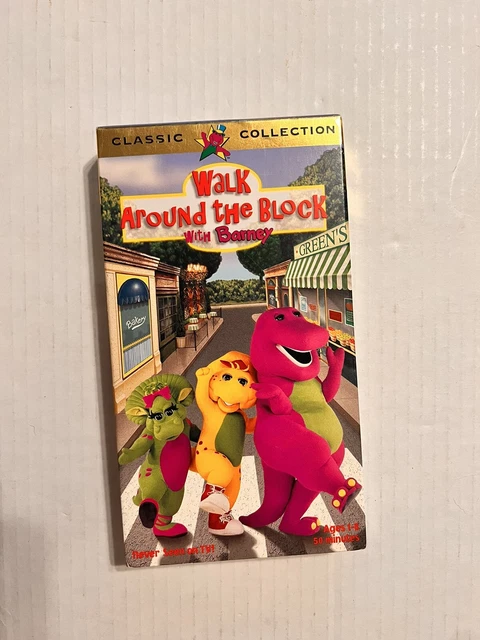 VHS BARNEY & Friends Classic Walk Around Block EUR 8,75 - PicClick FR