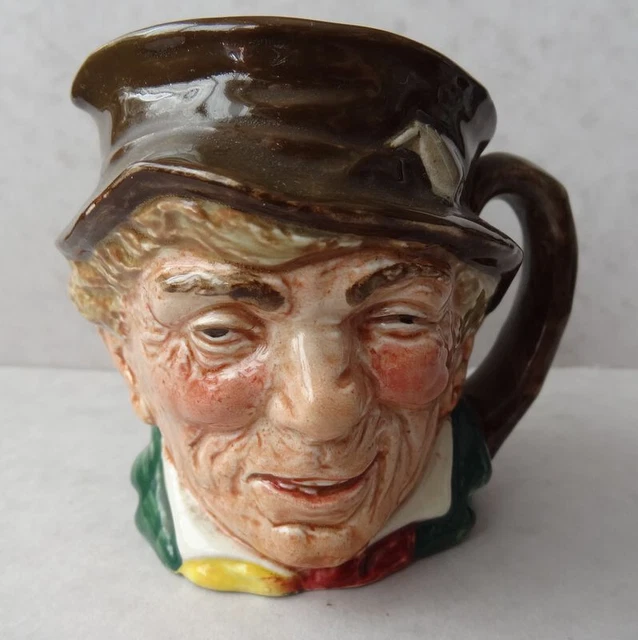 VINTAGE ROYAL DOULTON SMALL (10cm) CHARACTER TOBY JUG "PADDY" D5768 £5. ...