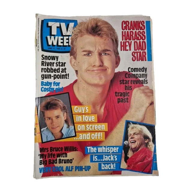 TV WEEK - Vintage Australian Entertainment Magazine June 11, 1988 CHRIS ...
