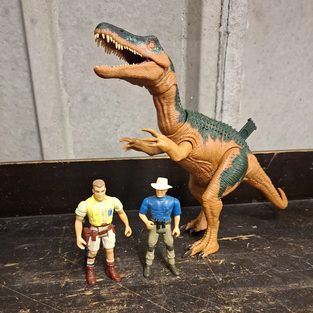 JURASSIC WORLD EPIC Attack Baryonyx Dinosaur Action Figure 14” Lights ...