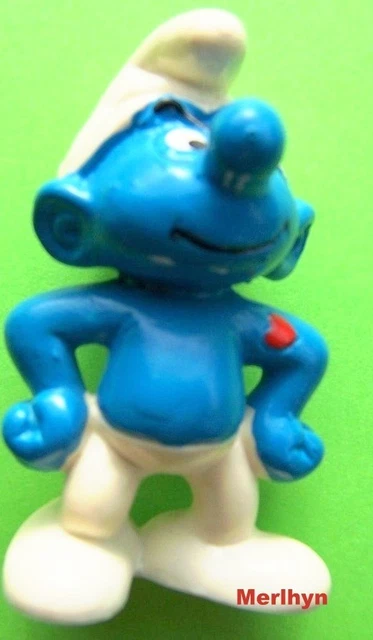 20429 SCHTROUMPF COSTAUD tatoué smurf puffo puffi schlumpf 1994 germany ...