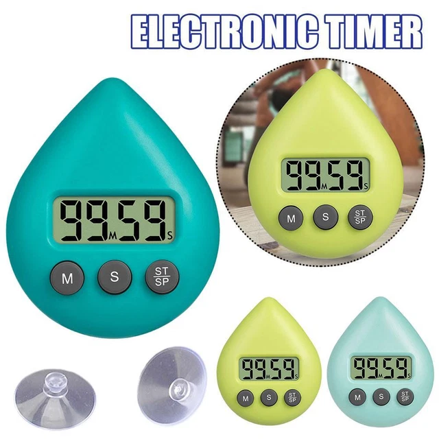 WATER DROP ELECTRONIC Timer Programmable Countdown Timer With Alarm And ...