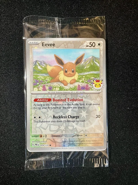 EEVEE 074/131 POKEMON DAY 2025 Pokémon Center Promo Card - NEW & SEALED ...