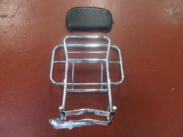 ROYAL ALLOY SCOMADI Cuppini Chrome Rear Rack Carrier Spring Loaded ...