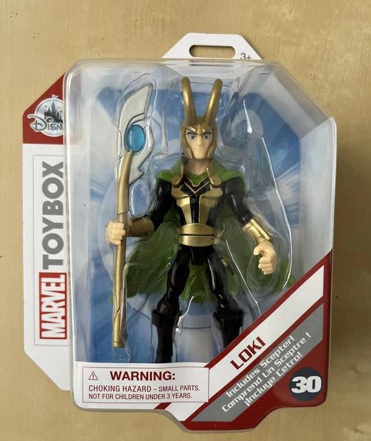 LOKI MARVEL TOY Box Action Figure #30 Disney Store Toybox Collectable ...