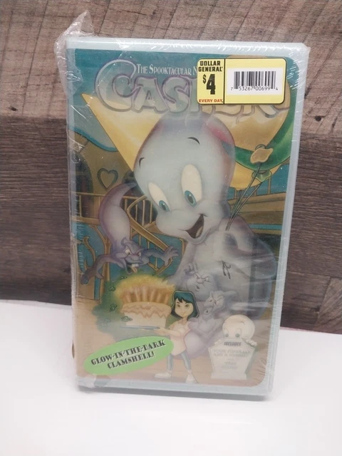 SPOOKTACULAR NEW ADVENTURES Of Casper The Friendly Ghost - VHS 1996 Glow Case £18.02 - PicClick UK