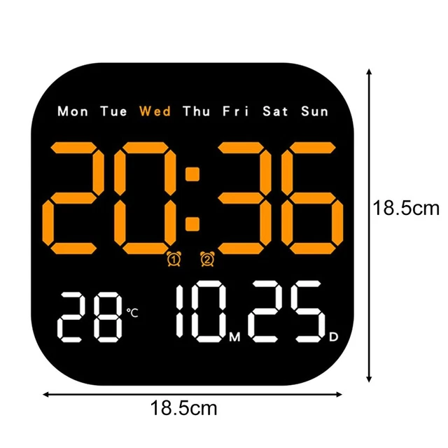 HORLOGE DE BUREAU multifonction avec t l commande et capacit compte rebou EUR 40,09 - PicClick FR