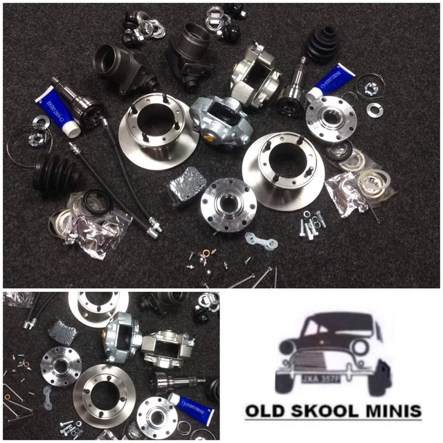 CLASSIC MINI 7.5& Brake Disc Conversion Kit C-Ajj4028 Austin Morris ...