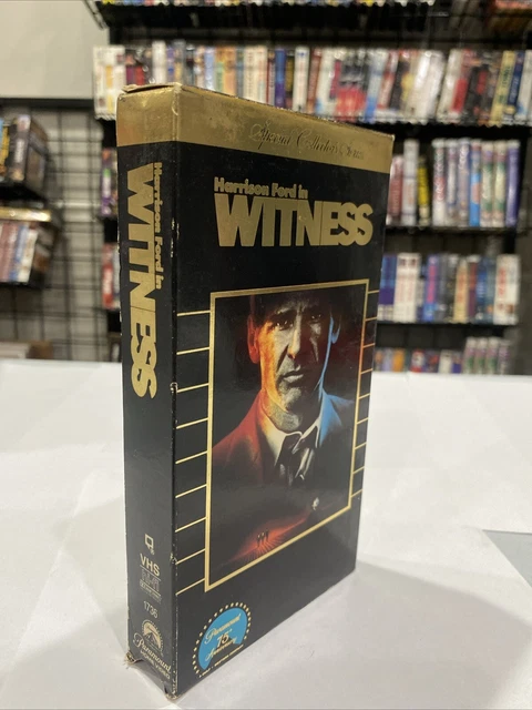 WITNESS (VHS 1986) Paramount Collector’s Series Harrison Ford £6.68 ...