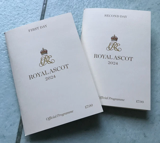 ROYAL ASCOT 2024 Day One Two Racecards - Tuesday 18Th Wednesday 19Th ...