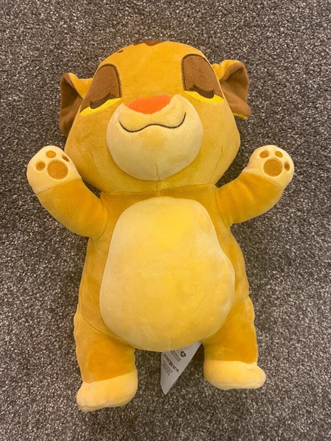 DISNEY STORE EXCLUSIVE Lion King Baby Simba Plush Squishy Soft Toy ...