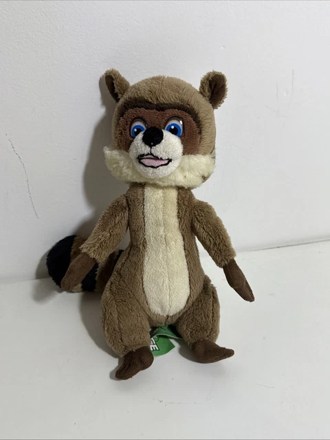 OVER THE HEDGE 'RJ The Racoon' Dreamworks Gosh Plush Toy 9” £11.99 ...