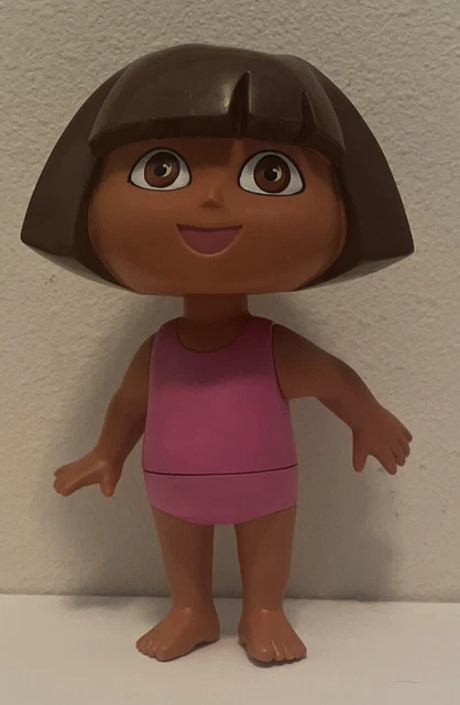DORA THE EXPLORER Dora PVC Doll 8" Viacom Nick Jr. Splash Around Mattel ...