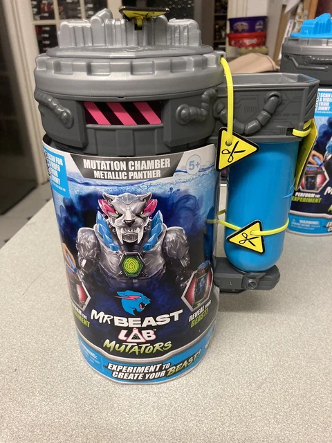 MRBEAST LAB MUTATORS: Mutation Chamber Metallic Panther Action Figure £ ...