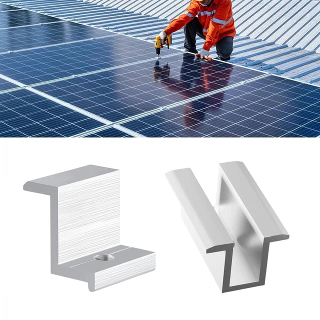 SOLAR PV PHOTOVOLTAIC aluminum end terminal center terminal 30/35 mm ...