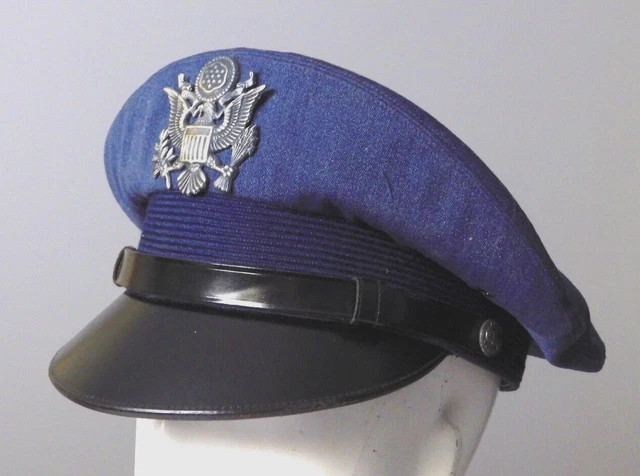CLASSIC KOREAN WAR Fighter Pilot's Usaf Officer's Service Cap "Flight ...