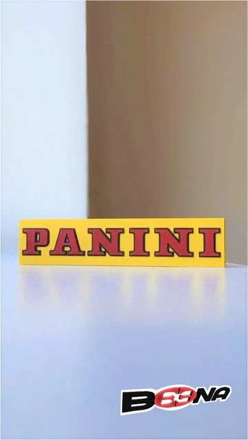 PANINI LOGO DISPLAY Beena Studio £16.50 - PicClick UK