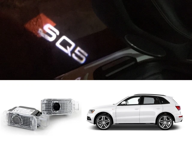 AUDI SQ5 LOGO Led Puddle Projector Ghost Door Lights For Sq5 Q5 £21.99 ...