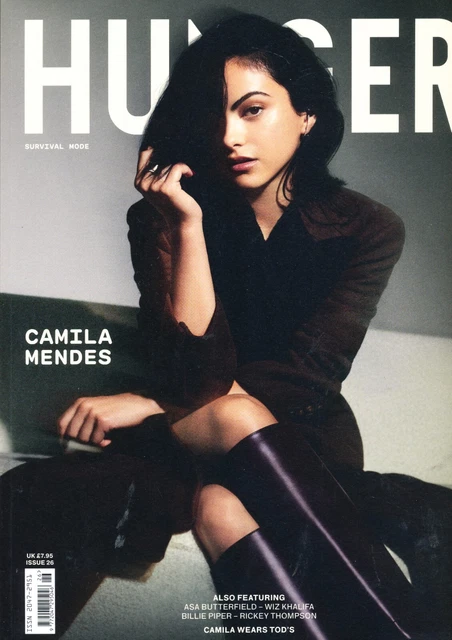 HUNGER MAGAZINE WINTER 2022 Camila Mendes Billie Piper Wiz Khalifa Asa ...