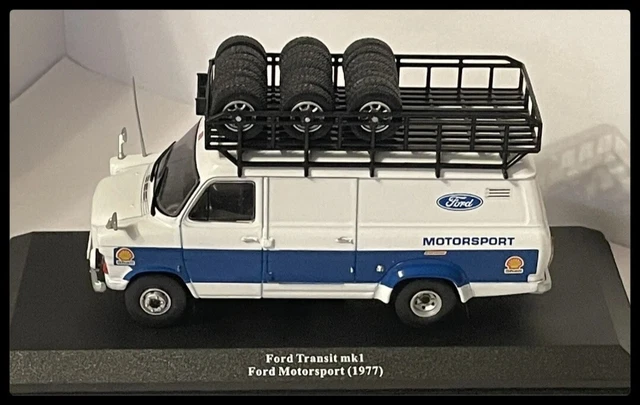 FORD TRANSIT MK1 Team Ford Motorsport 1977 1/43 New IN Box Rally ...