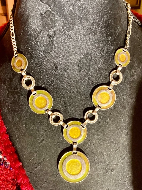 COLLIER LAITON ARGENTÉ et émaillé signé makachi paris - jewelry DESIGN ...