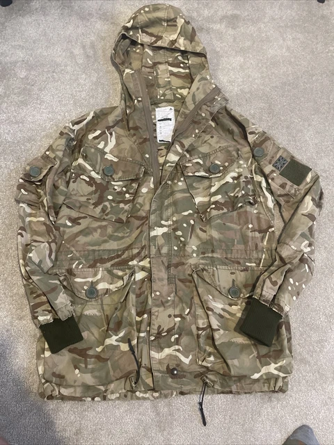 NEW BRITISH ARMY SAS SF Issue Gabardine MTP Multicam Windproof Smock ...