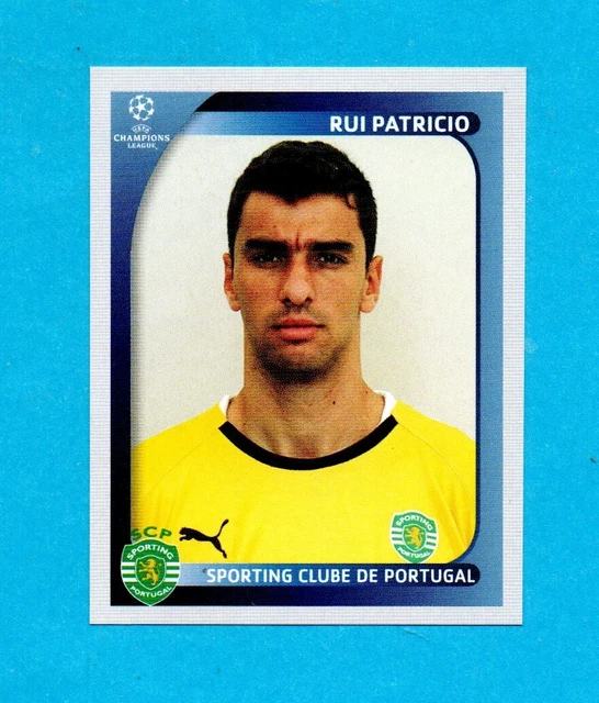 PANINI-CHAMPIONS 2008/2009-FIG. N. 486- RUI PATRICIO -SPORTING-NEW ...