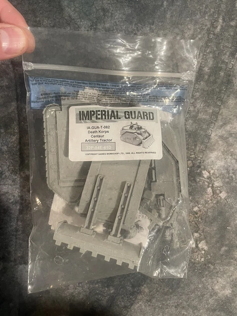 DEATH KORPS OF Krieg Forgeworld Centaur Artillery trattore nuovo con ...
